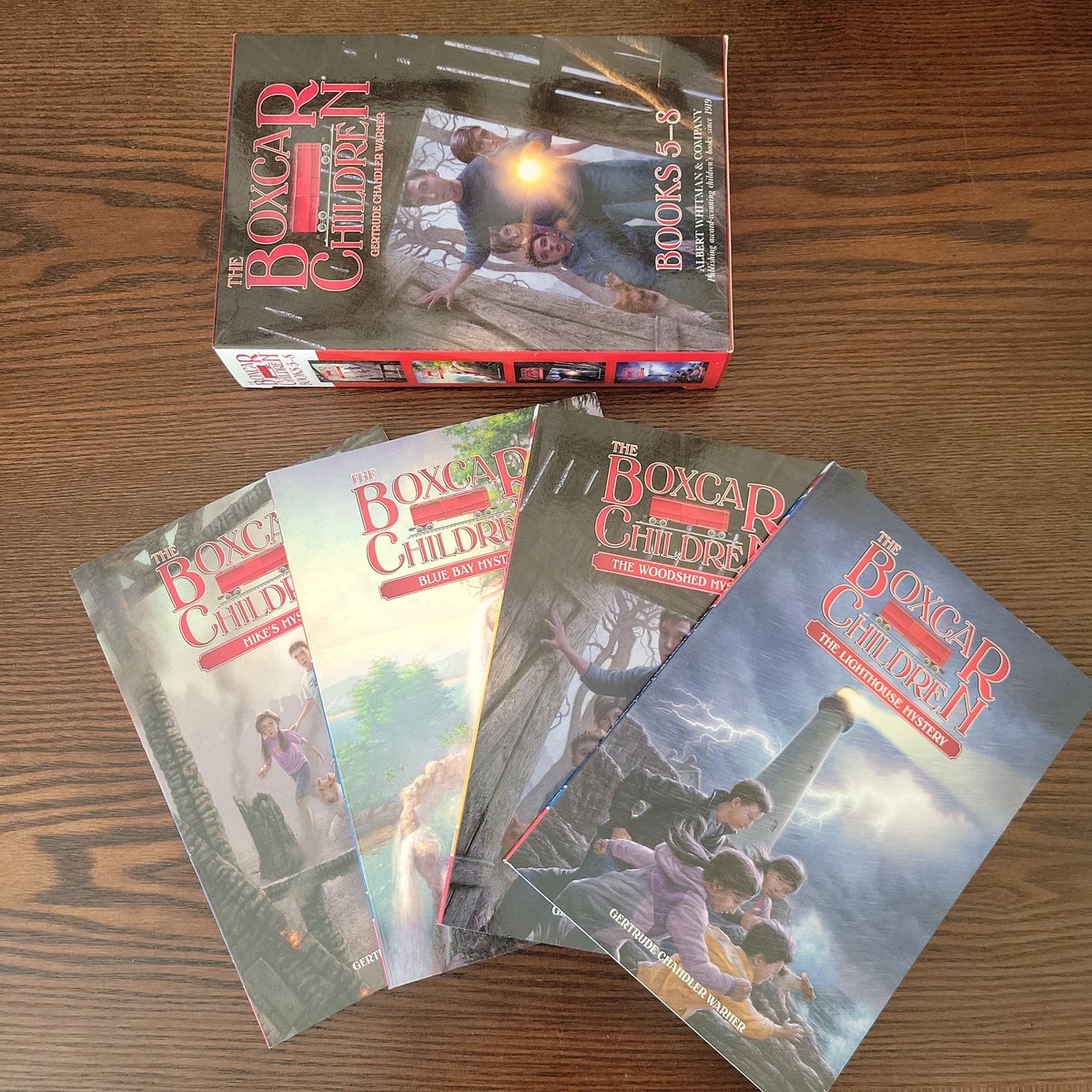 The Boxcar Children Mysteries Boxed Set #5-8 by Gertrude Chandler Warner