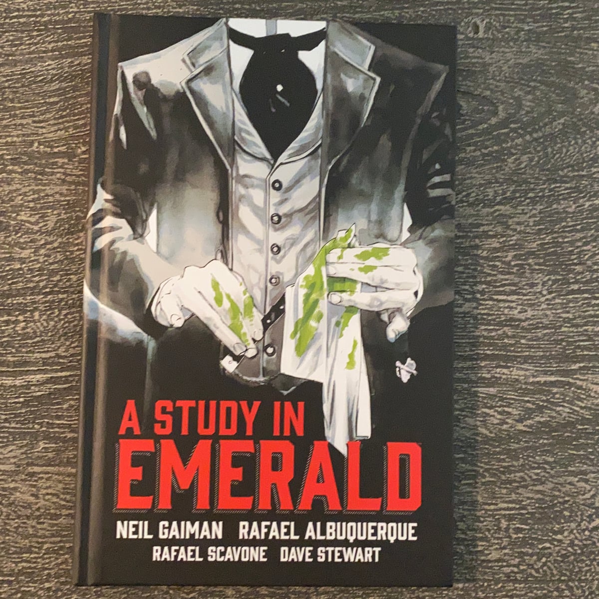 Neil Gaiman's a Study in Emerald by Neil Gaiman, Rafael Scavone