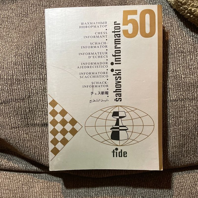 Chess Informant 50 by Matanovic et al, Paperback | Pangobooks