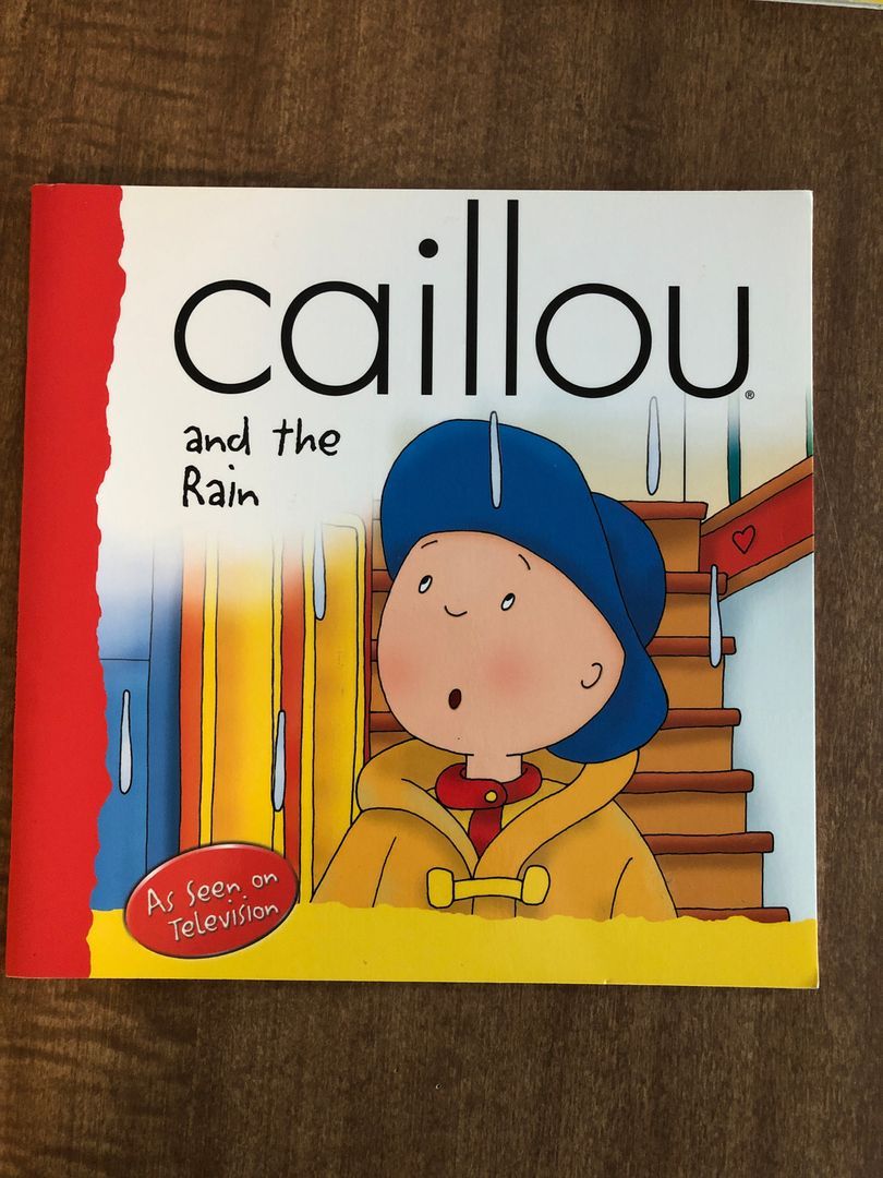 Caillou Goes Camping, Caillou Day Care, Caillou and the Rain, & Caillou ...