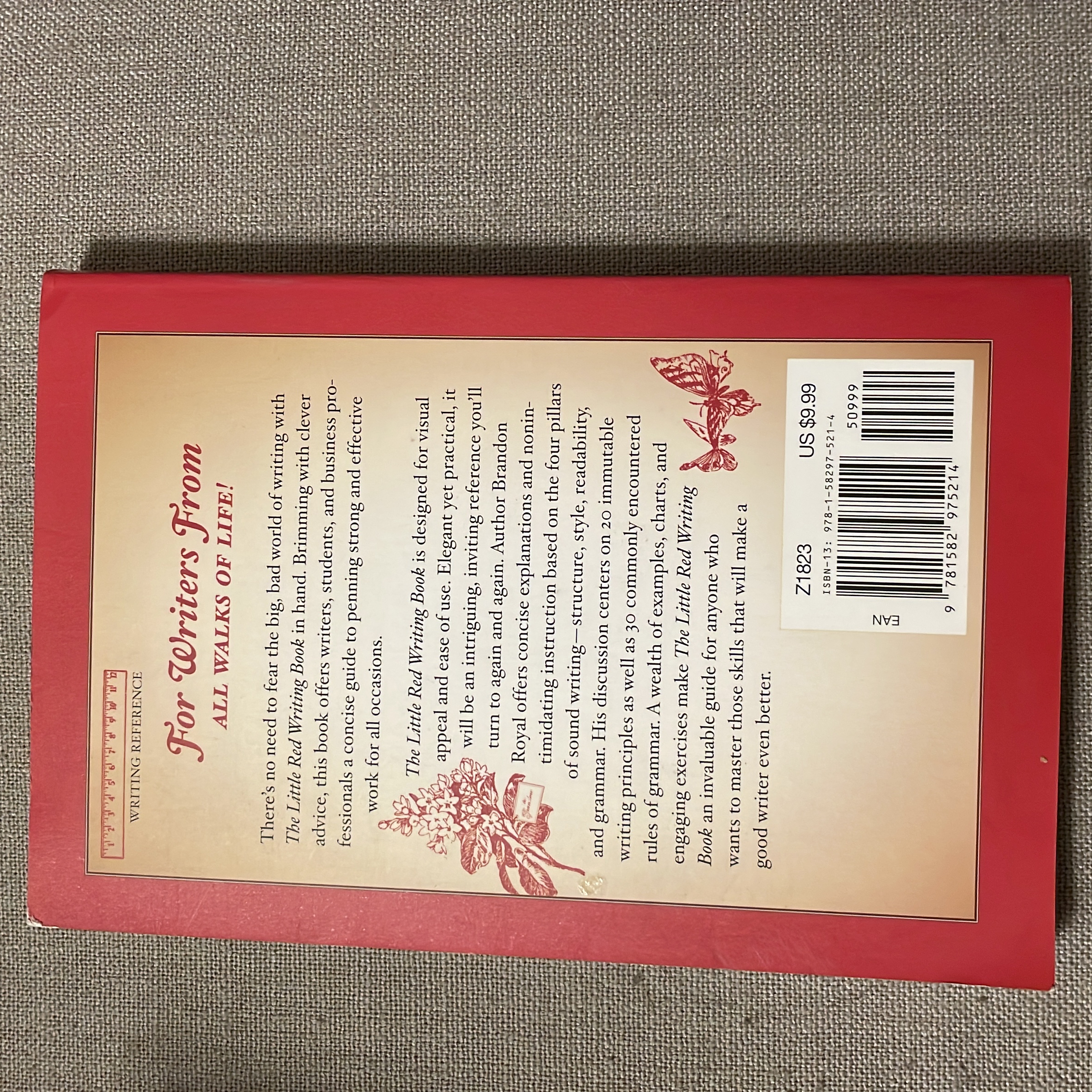 The Little Red Writing Book by Brandon Royal