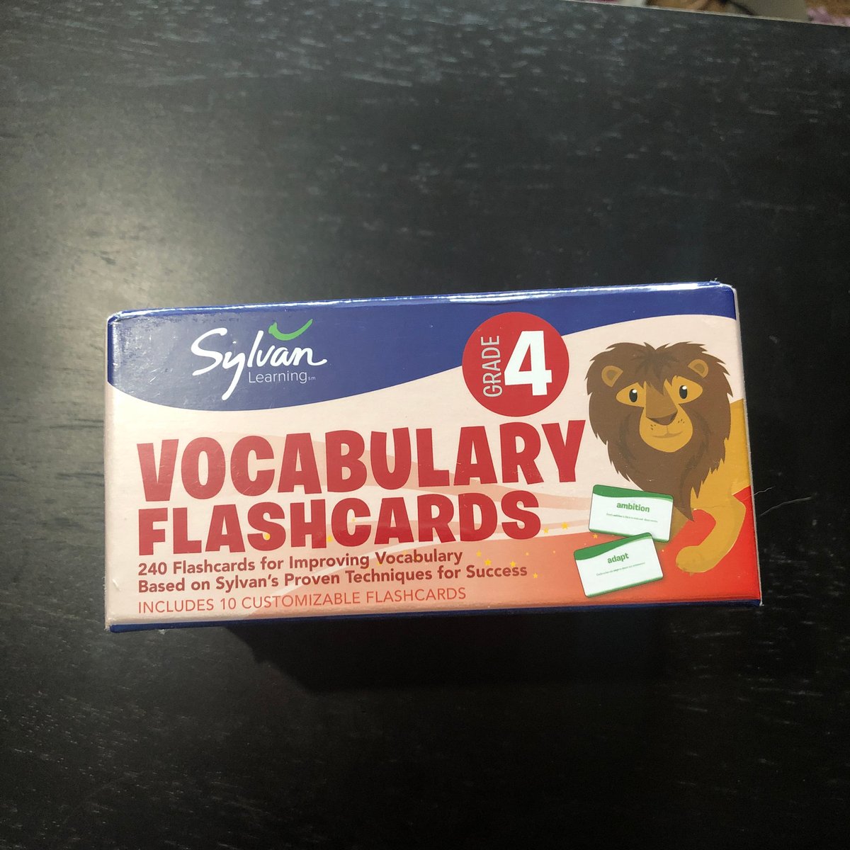 4th Grade Vocabulary Flashcards by Sylvan Learning