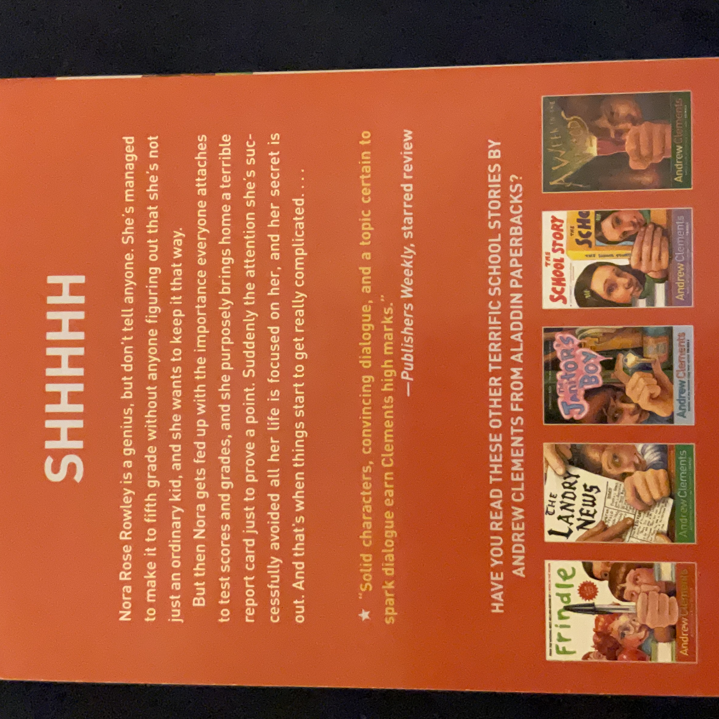 The Report Card by Andrew Clements
