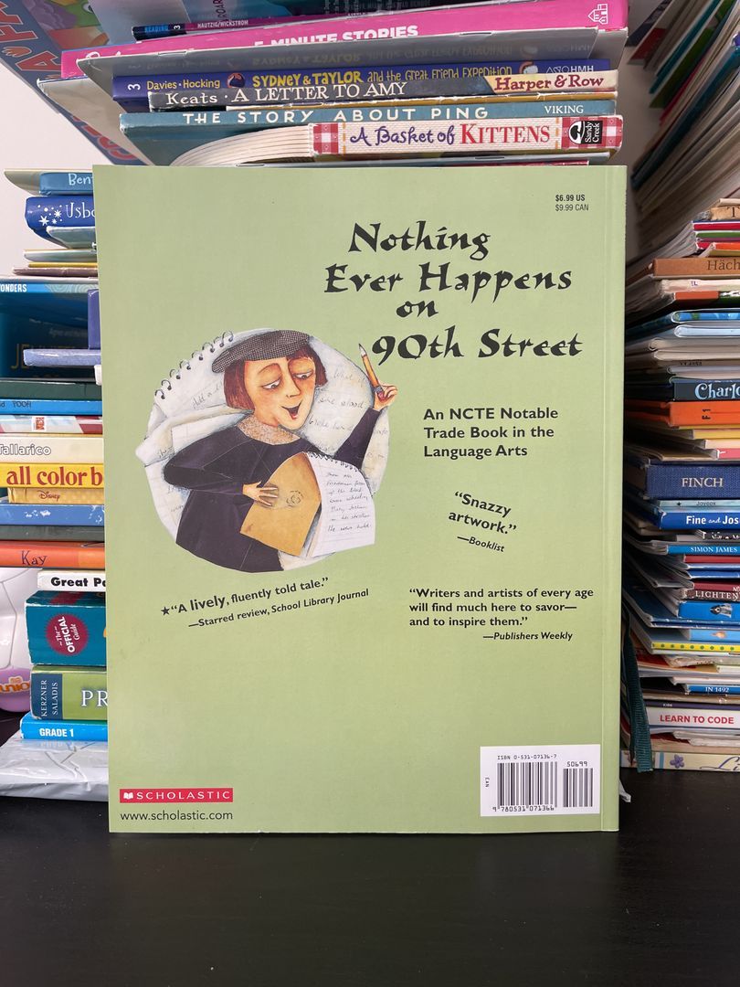 Nothing Ever Happens on 90th Street by Roni Schotter