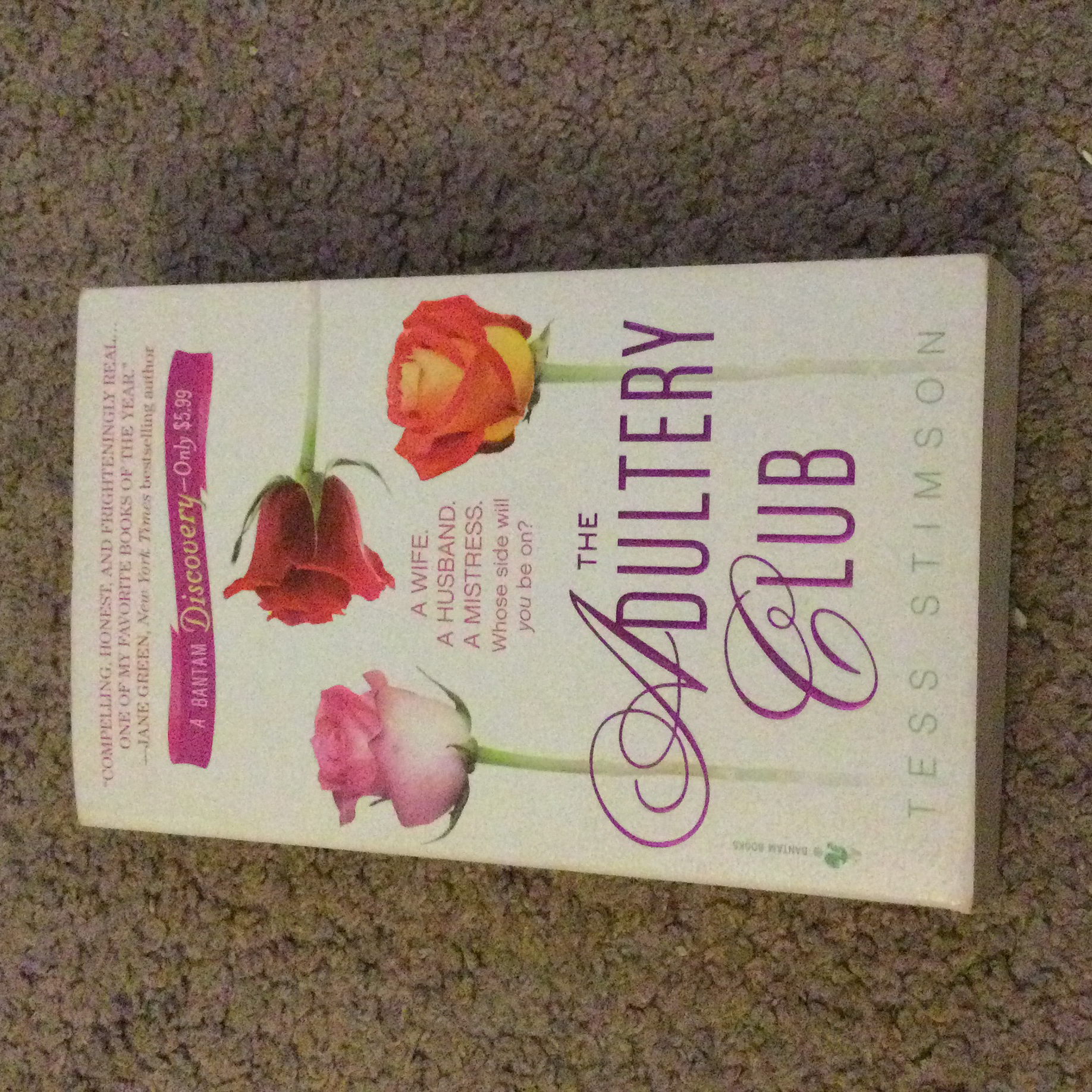 The Adultery Club by Tess Stimson