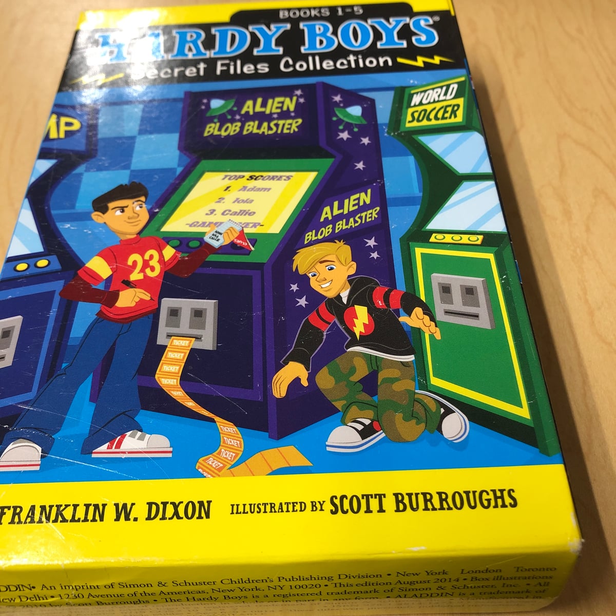 The Hardy Boys Secret Files Collection Books 1-5 by Franklin W. Dixon