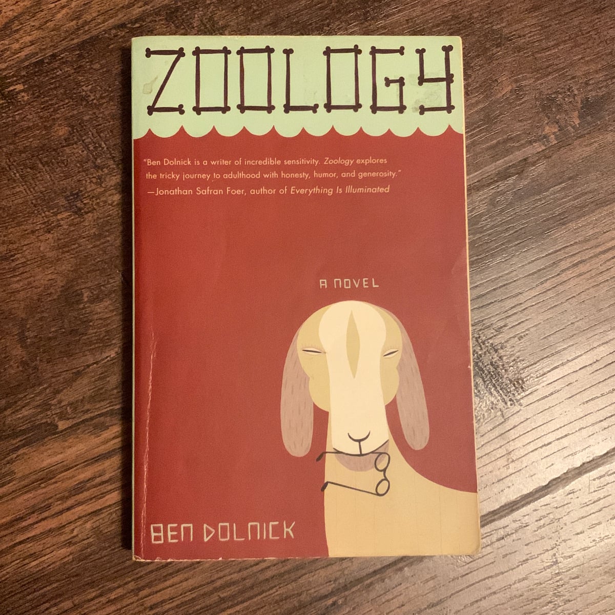 Zoology by Ben Dolnick