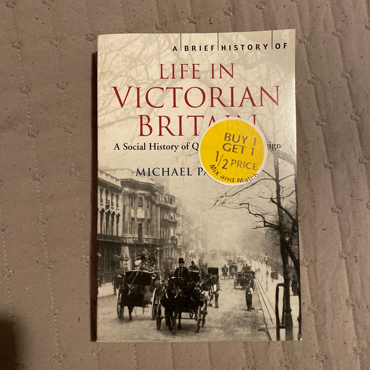 A Brief History of Life in Victorian Britain by Michael Paterson
