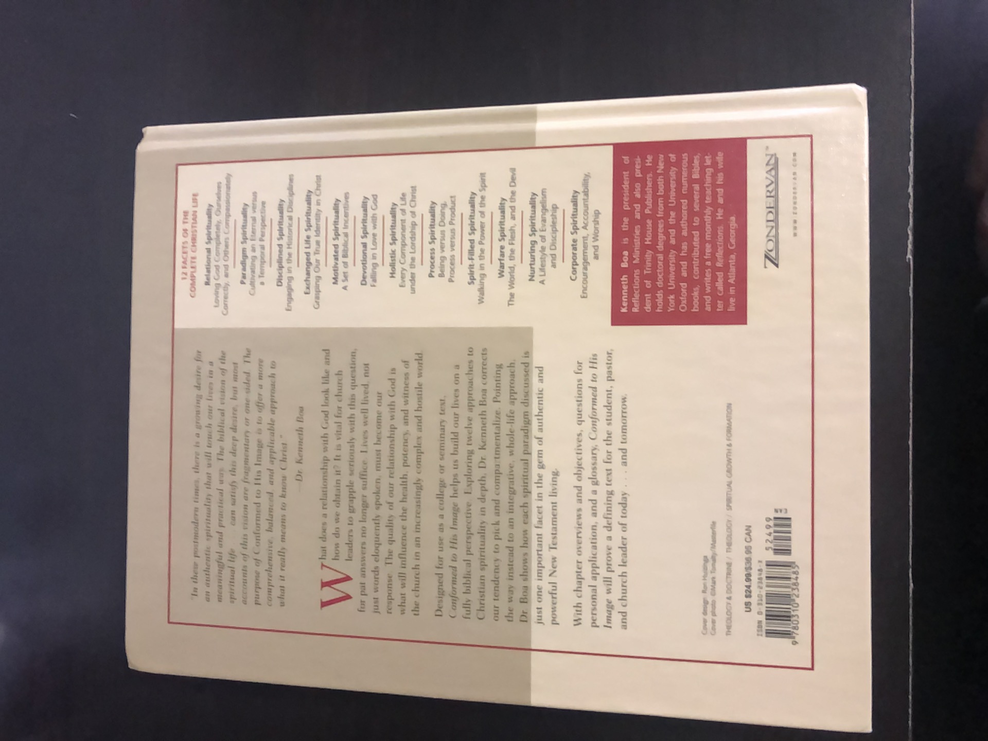 Conformed to His Image by Kenneth D. Boa, Kenneth Boa