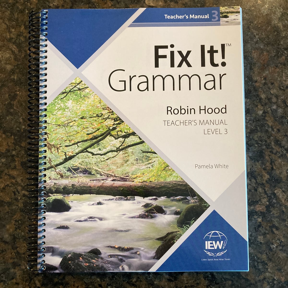Fix It! Grammar: Robin Hood, Teacher's Manual Book Level 3 by Pamela White