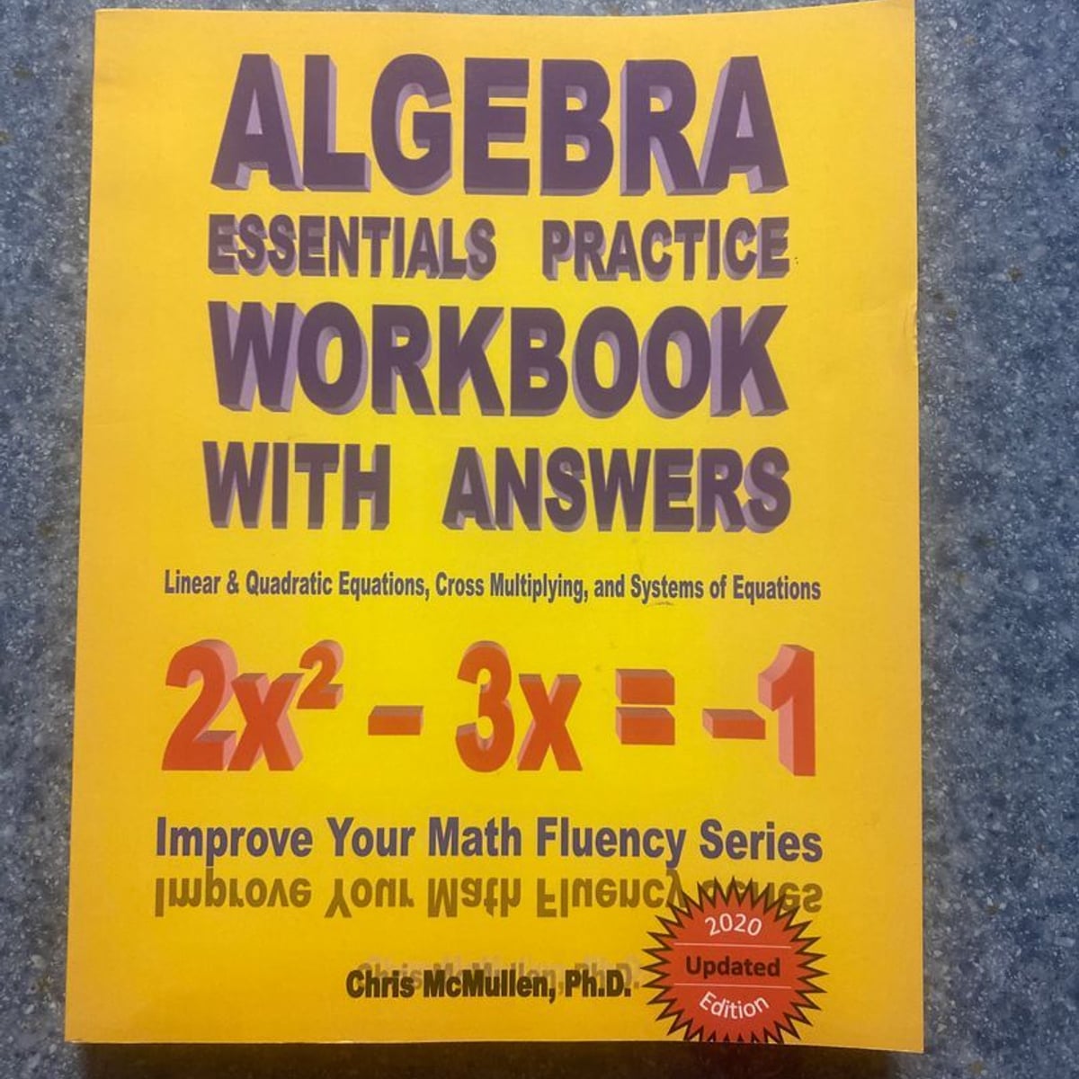 Algebra Essentials Practice Workbook with Answers: Linear and Quadratic ...