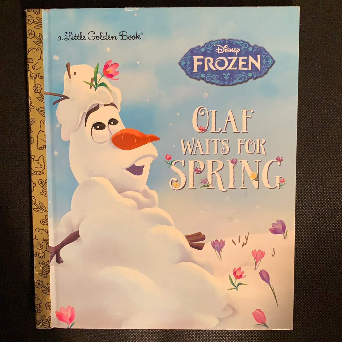 Olaf Waits for Spring (Disney Frozen) by Victoria Saxon