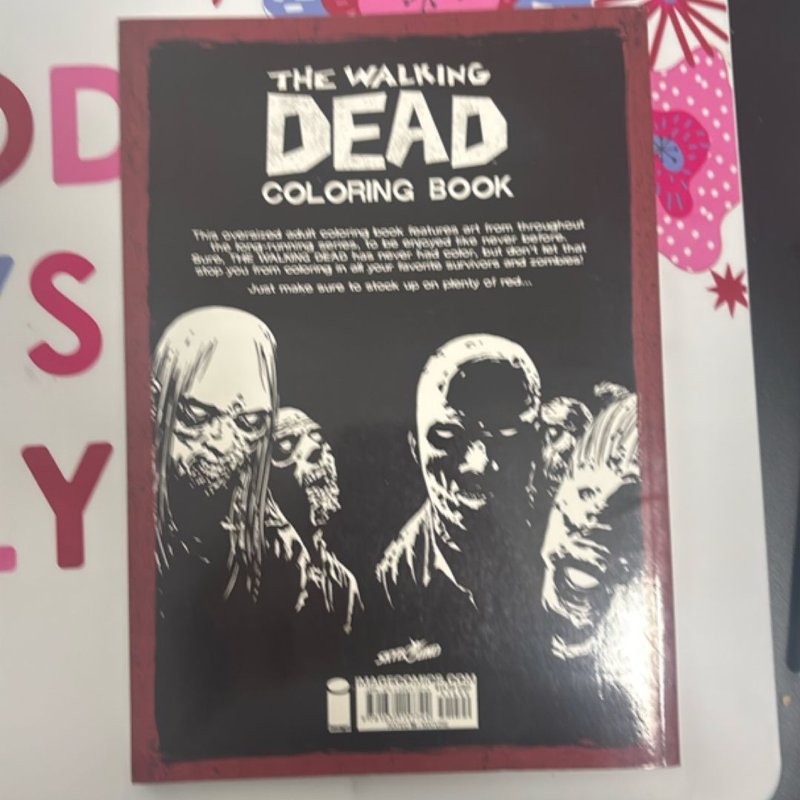 The Walking Dead Coloring Book by Charlie Adlard, Robert Kirkman