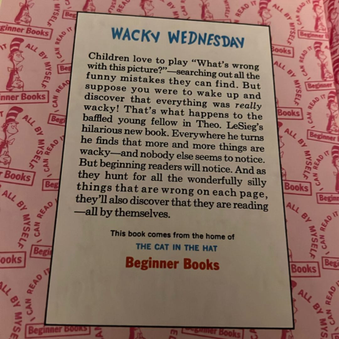 Wacky Wednesday by Seuss