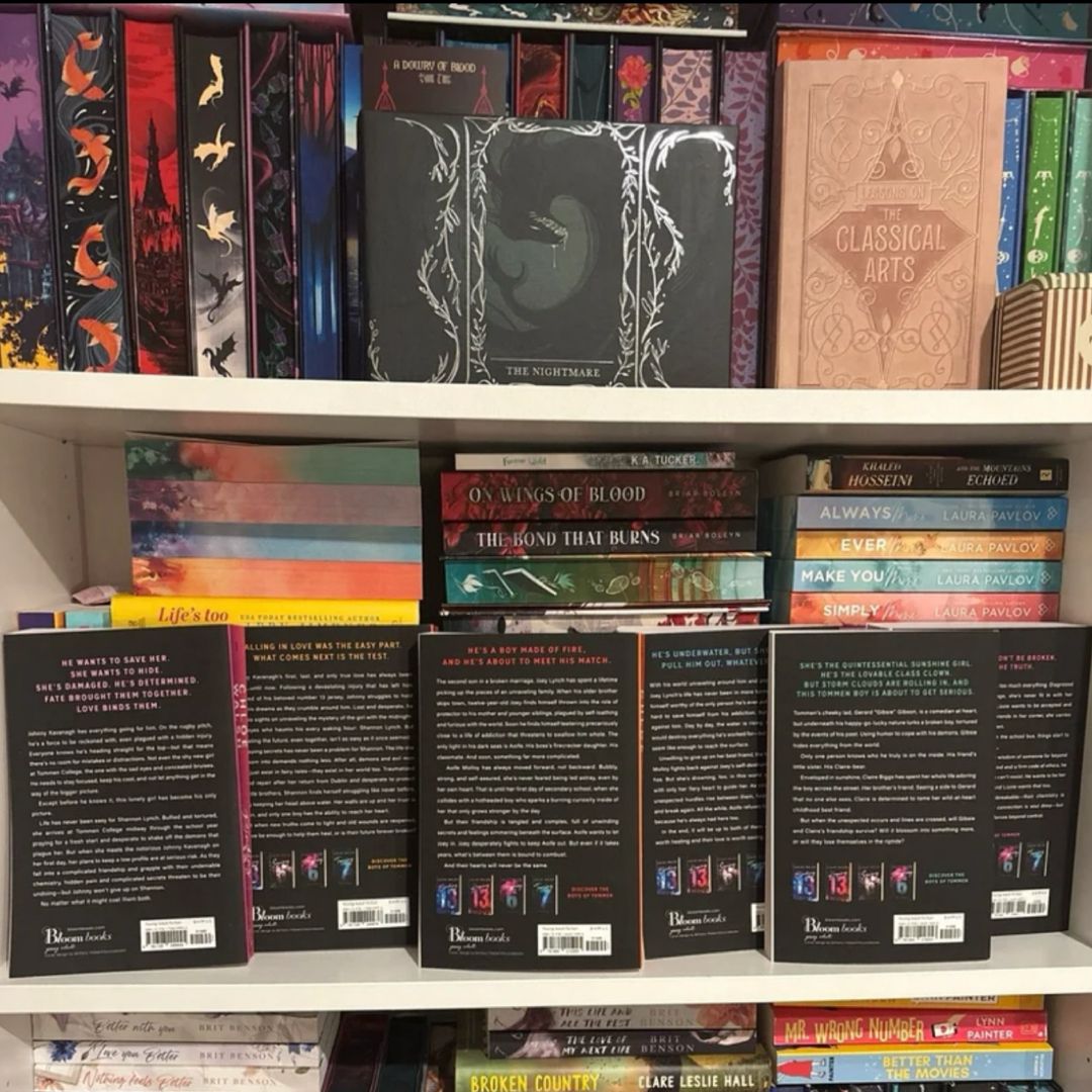 OOP Boys of Tommen Series Ombré Edition: Binding 13, Keeping 13, Saving ...
