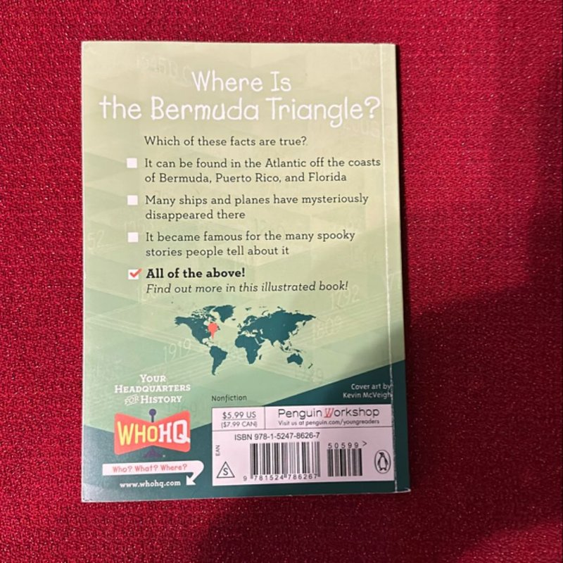 Where Is the Bermuda Triangle? by Megan Stine, Who HQ