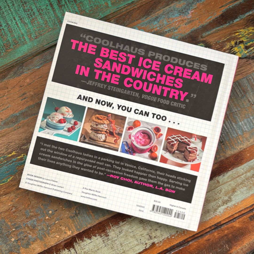 Coolhaus Ice Cream Book by Natasha Case, Freya Estreller, Kathleen Squires