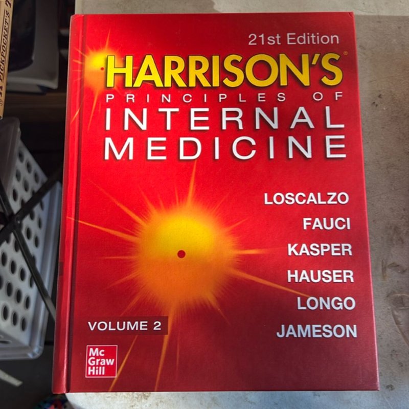 Harrison's Principles of Internal Medicine, Twenty-First Edition (Vol ...