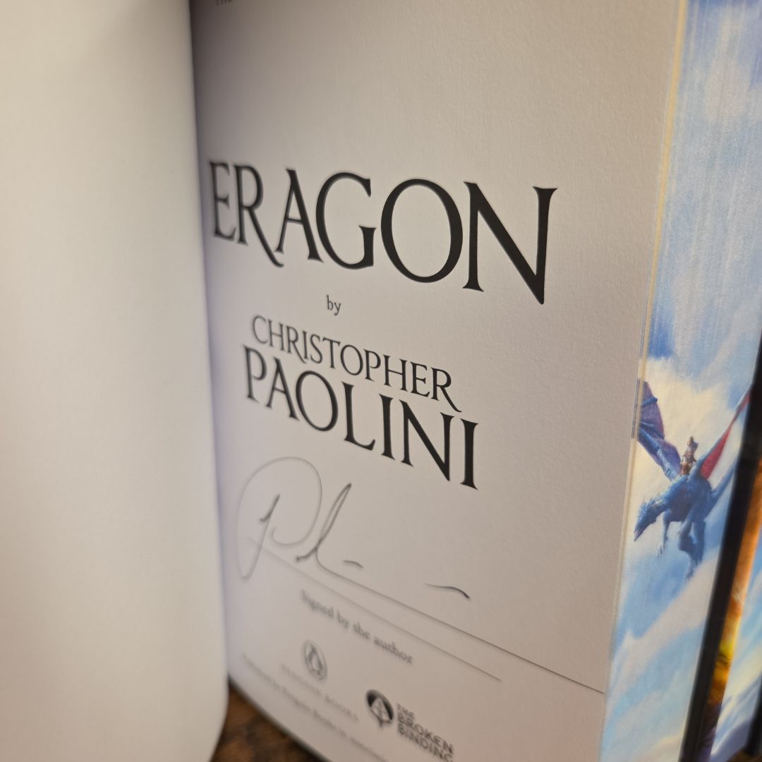 The Inheritance Cycle*Signed* by Christopher Paolini, Hardcover ...