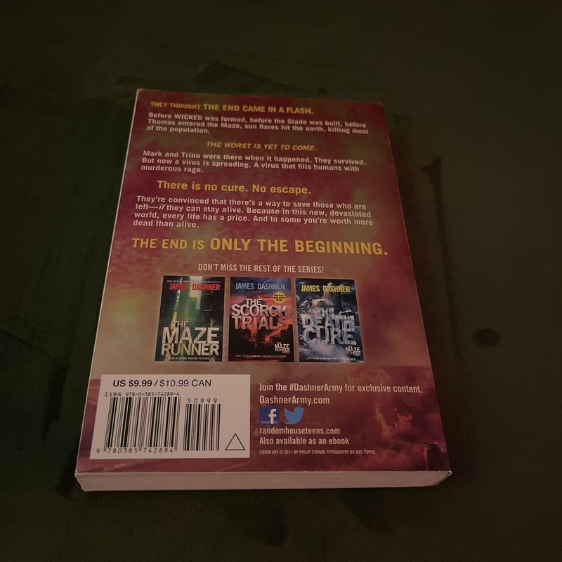 The Kill Order (Maze Runner, Book Four; Origin) by James Dashner ...