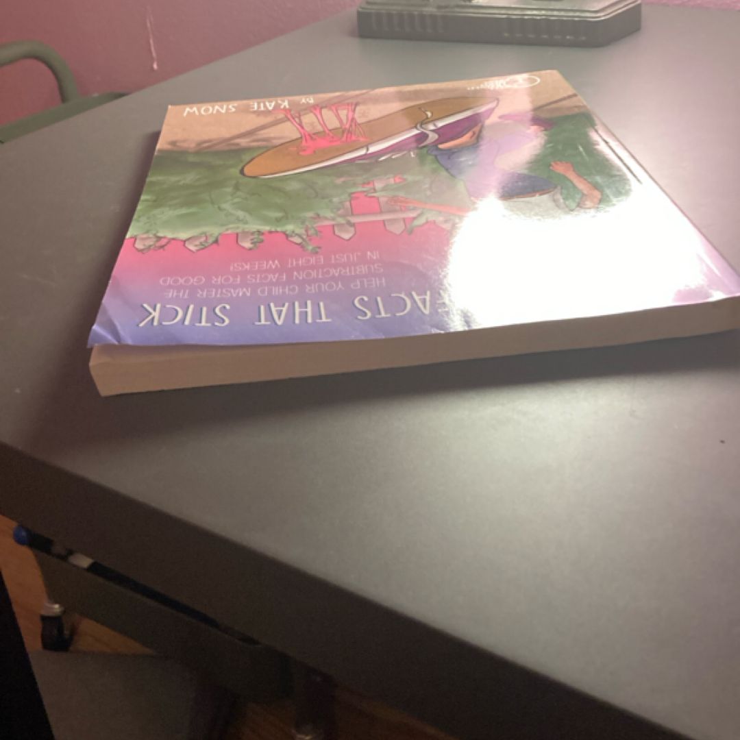Subtraction Facts That Stick by Kate Snow