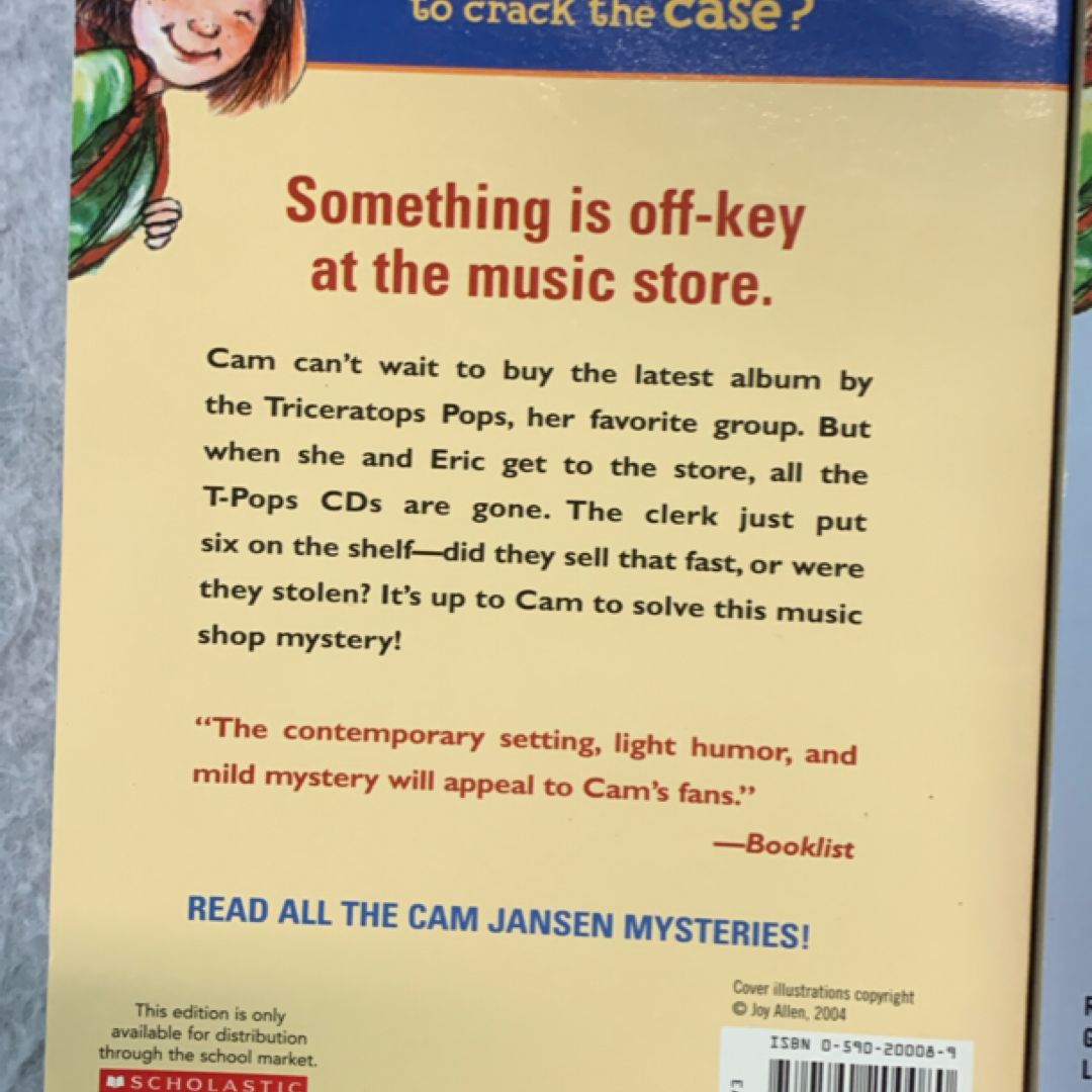 Cam Jansen Mysteries Boxed Set (Ghostly Mystery, Triceratops Pop ...