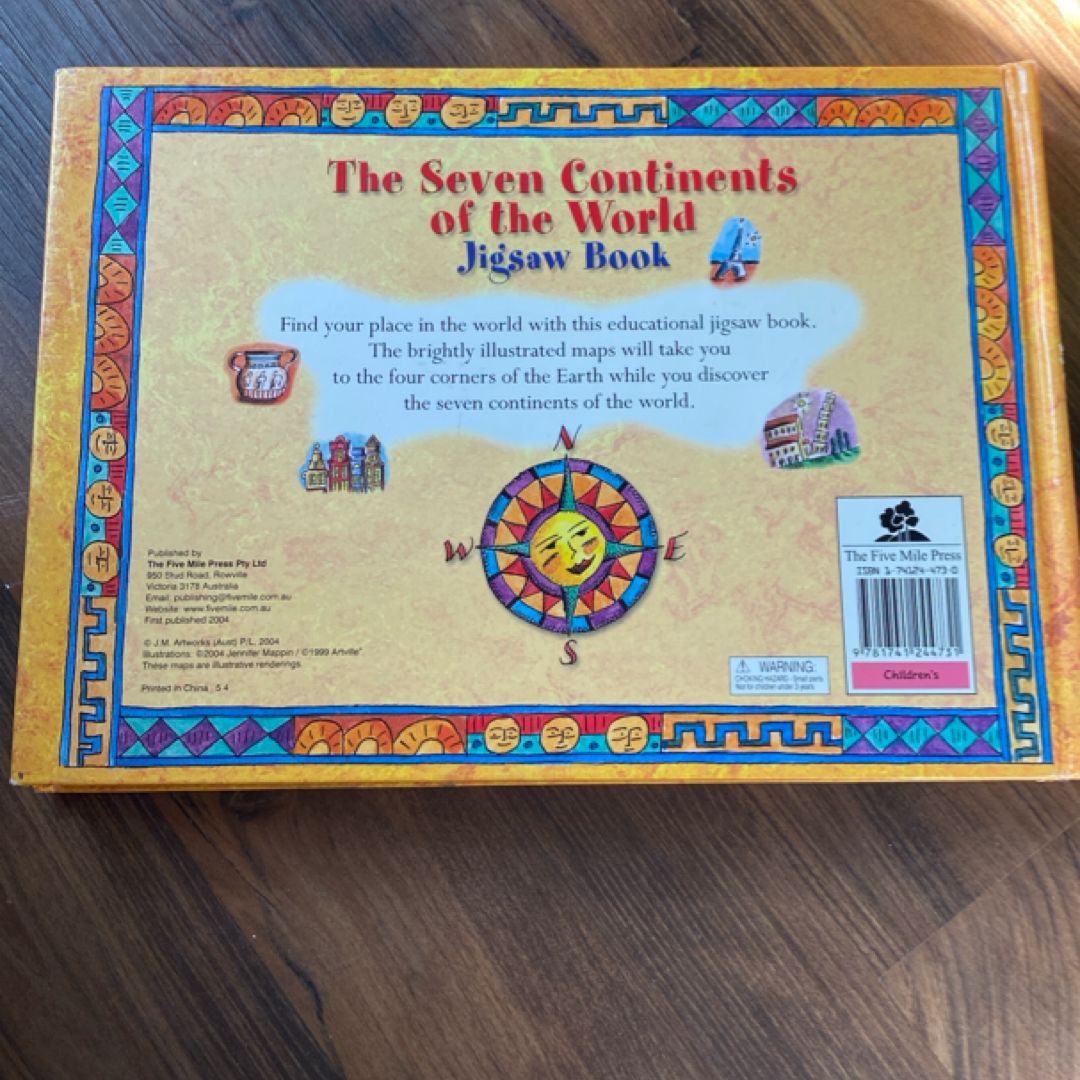 The Seven Continents of the World by Jennifer Mappin