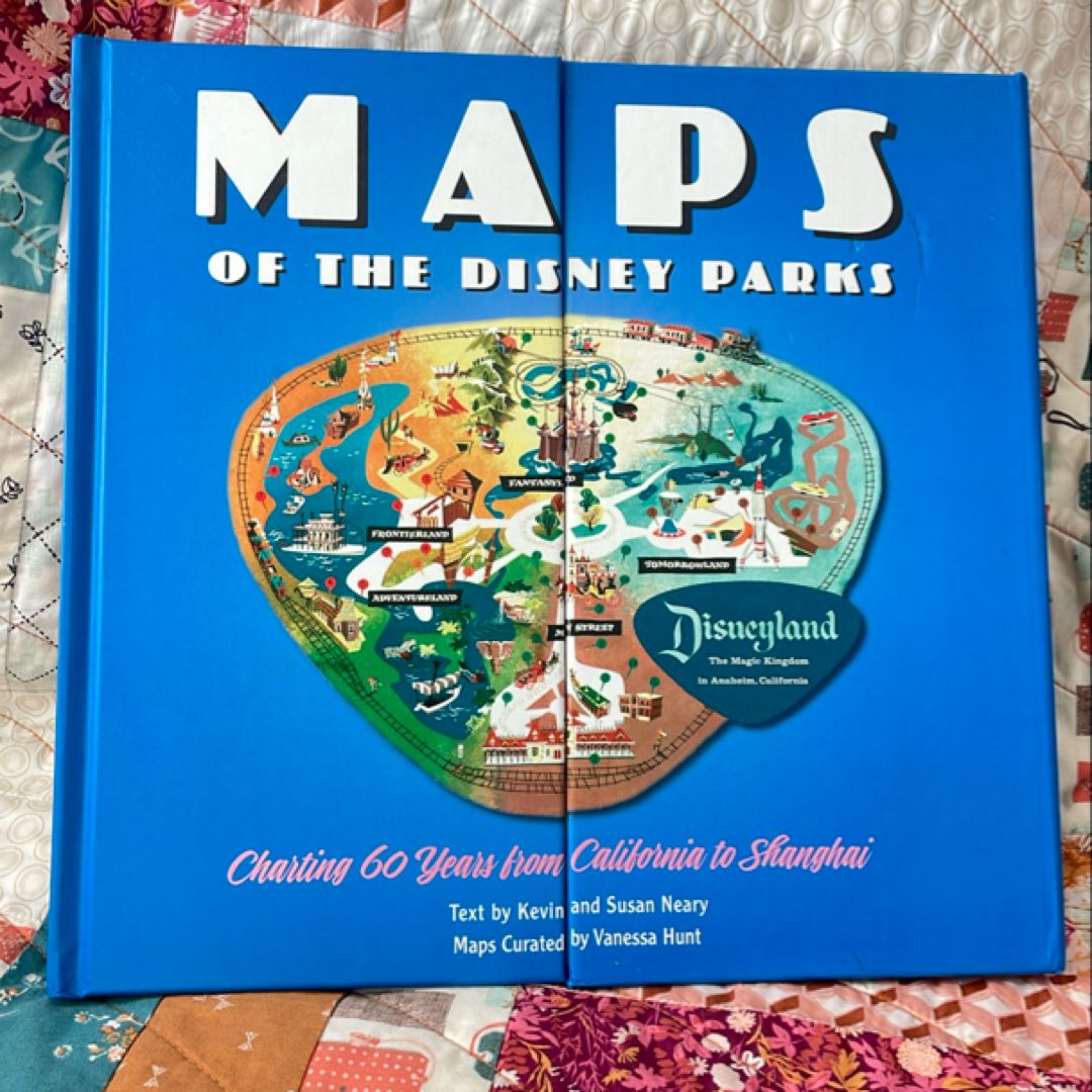 Maps of the Disney Parks by Vanessa Hunt