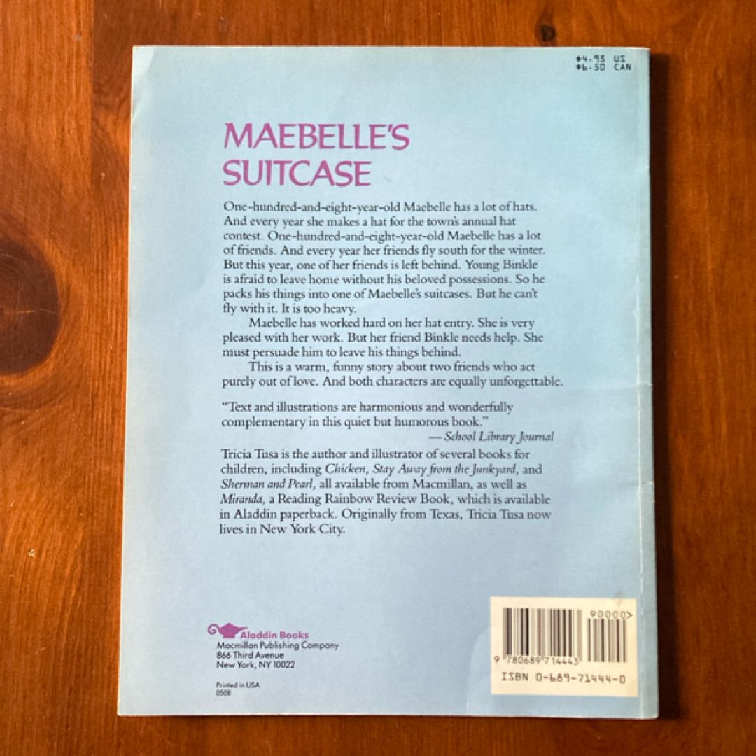 Maebelle's Suitcase by Tricia Tusa
