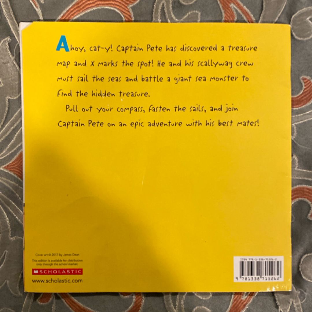 Pete the Cat and the Treasure Map by James Dean