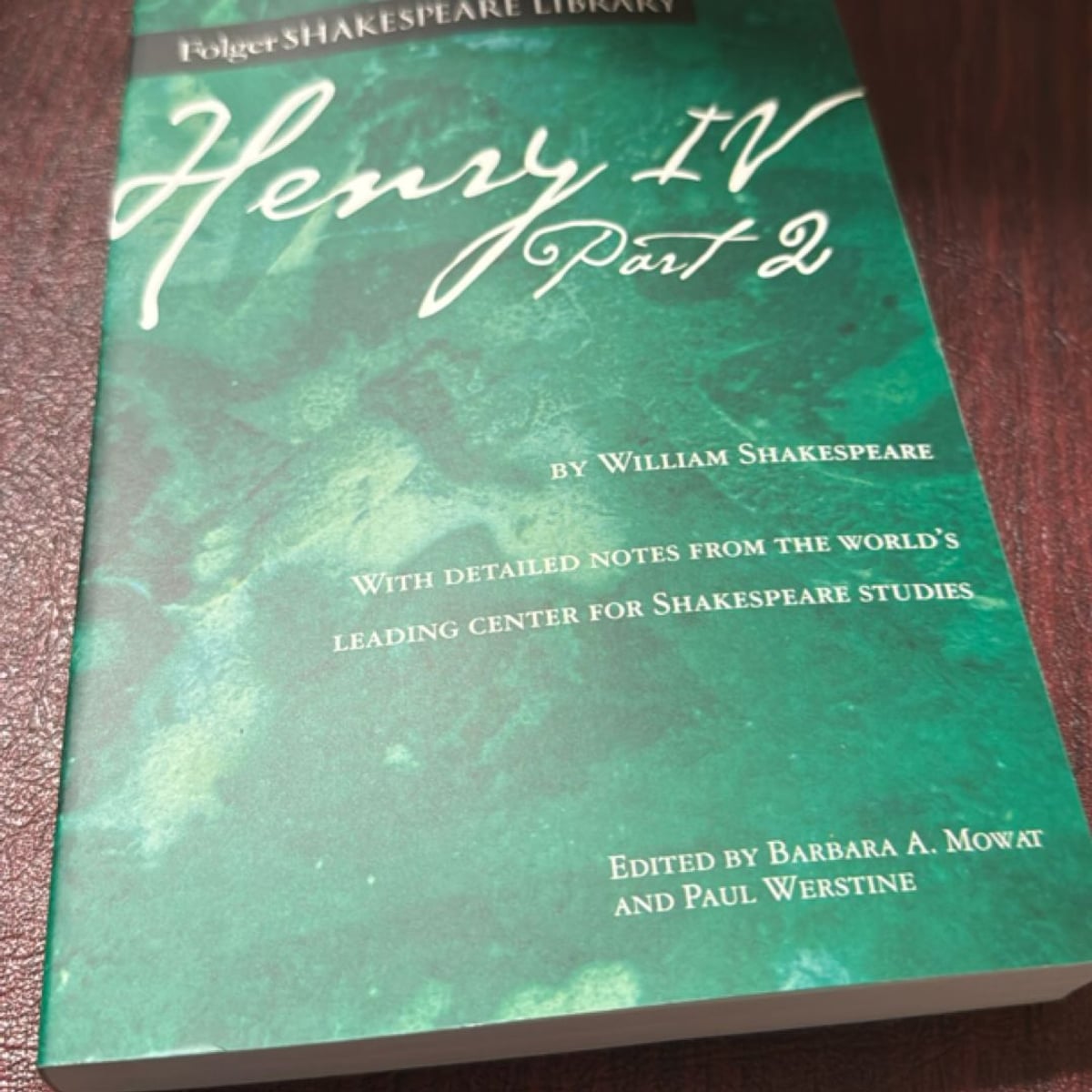 Henry IV, Part 2 by William Shakespeare; Barbara A. Mowat (Editor ...
