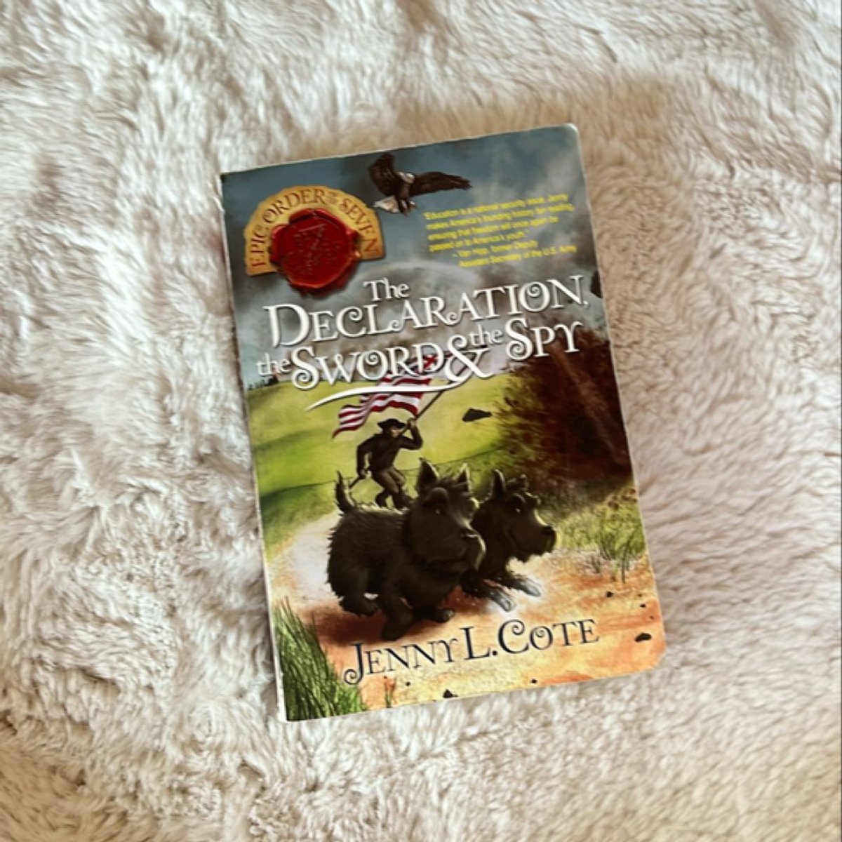 The Declaration, the Sword and the Spy by Jenny L. Cote