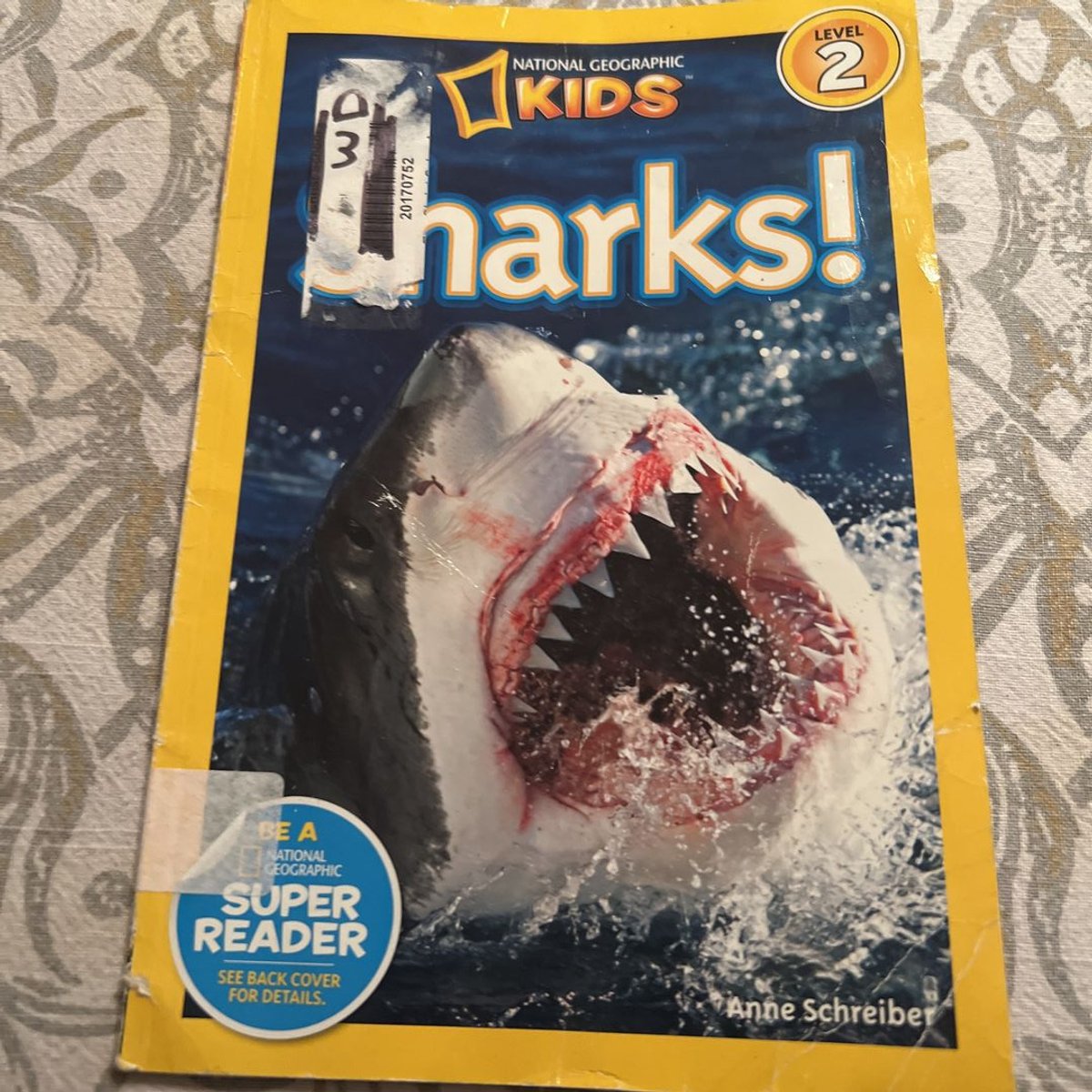 National Geographic Readers: Sharks! by Anne Schreiber