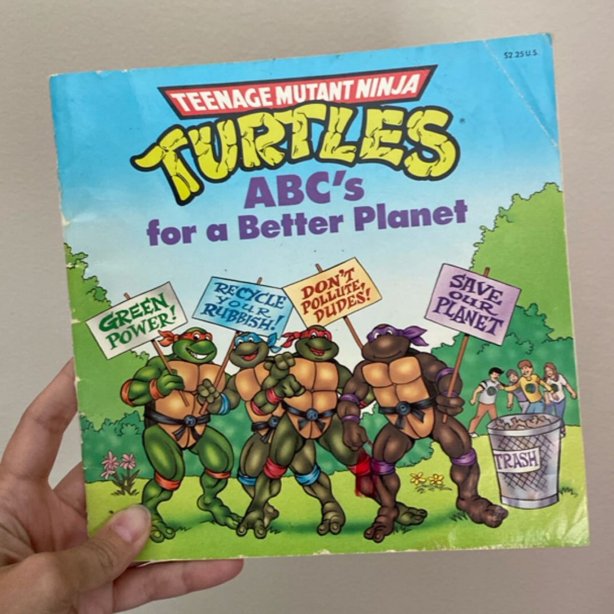 Teenage Mutant Ninja Turtles ABC's for a Better Planet by J. K. Rosser