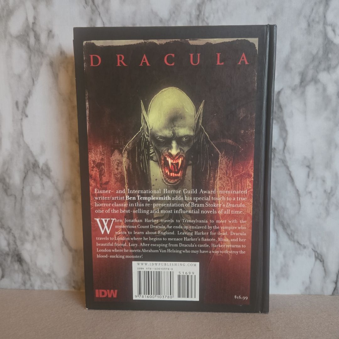 Dracula with Illustrations by Ben Templesmith by Stoker Bram