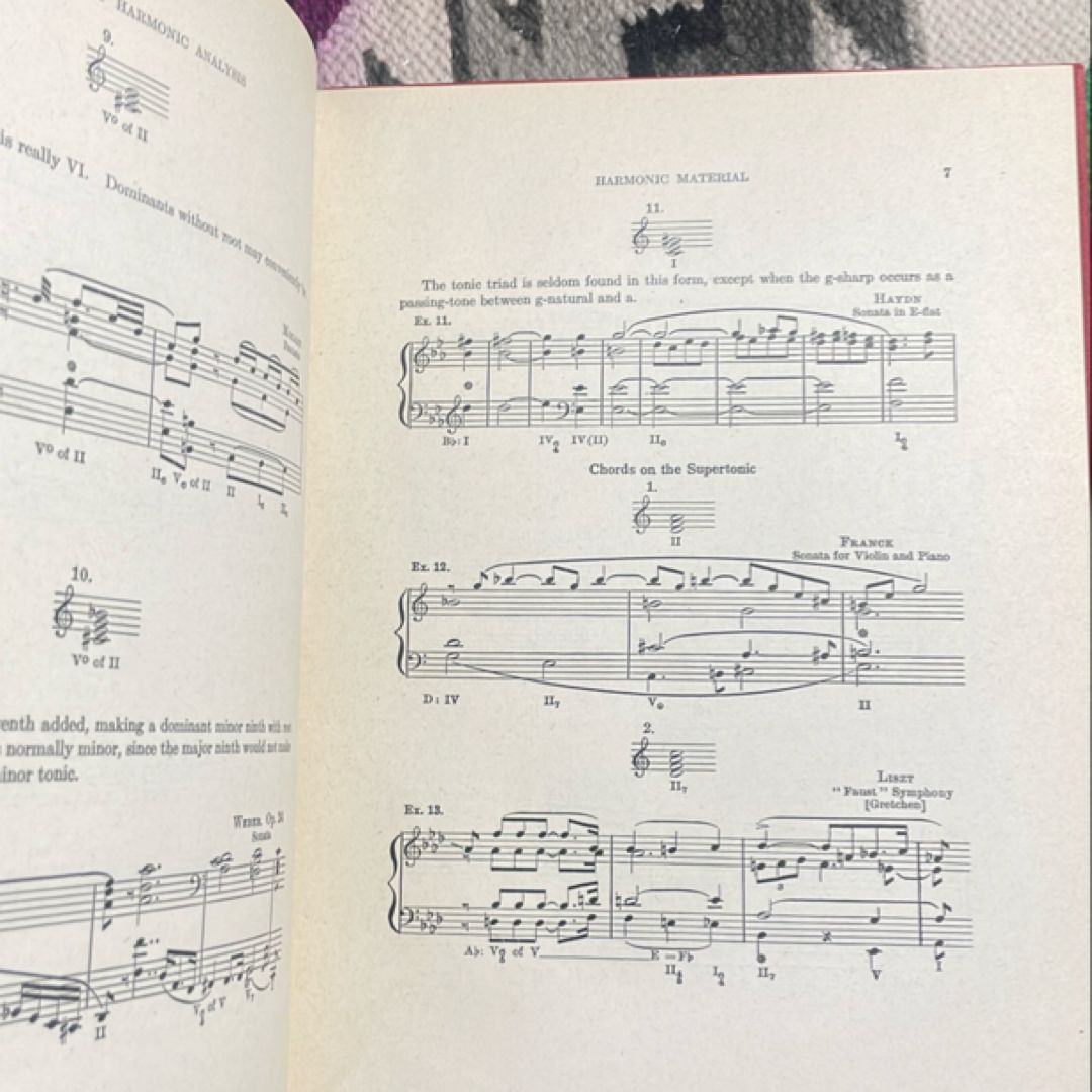 Principles of Harmonic Analysis (1933) by Walter Piston, Hardcover ...