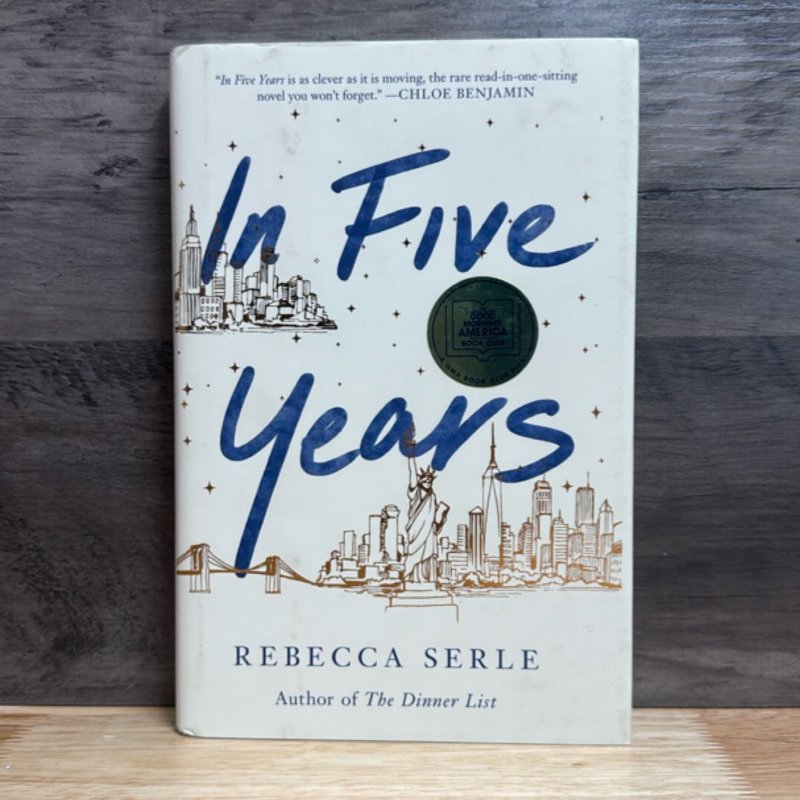 In Five Years by Rebecca Serle, Hardcover | Pangobooks