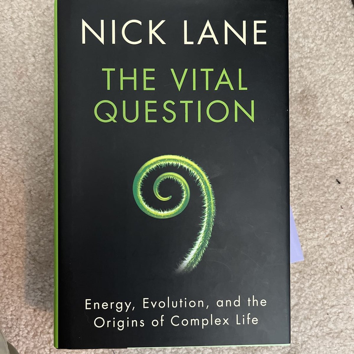 The Vital Question by Nick Lane