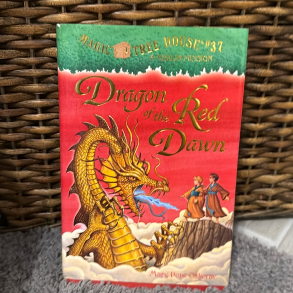 Dragon of the Red Dawn by Mary Pope Osborne