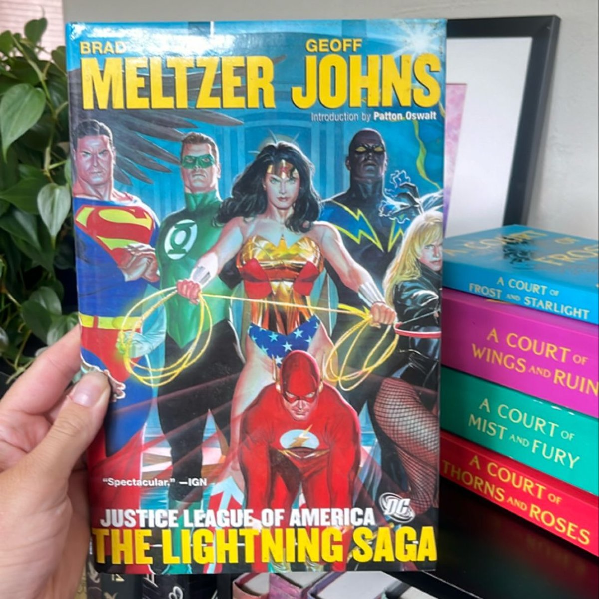 The Lightning Saga by Geoff Johns, Alex Ross, Ed Benes, Brad Meltzer ...