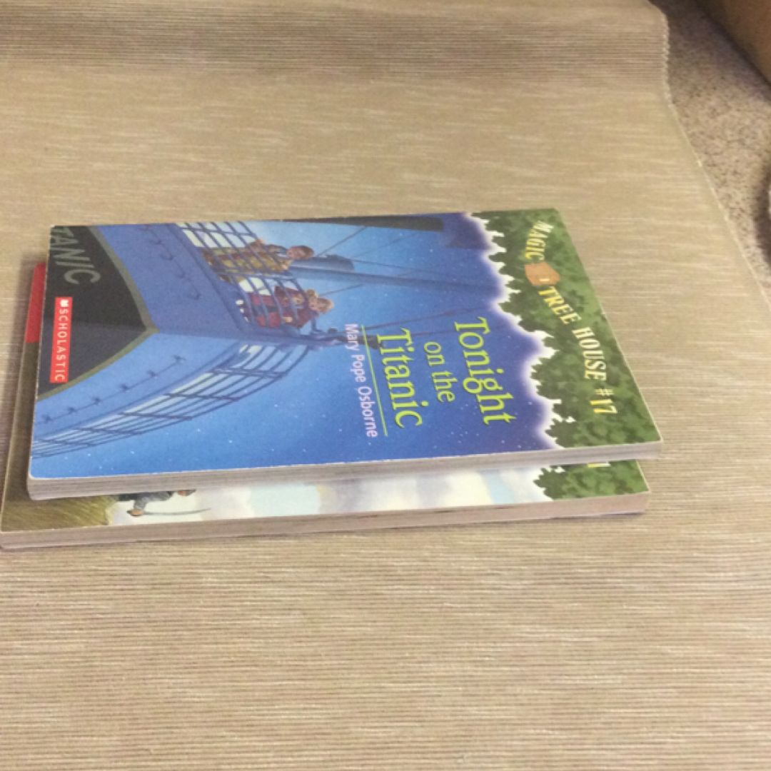 Magic Tree House: #17 Tonight On The Titanic & #21 Civil War On Sunday ...