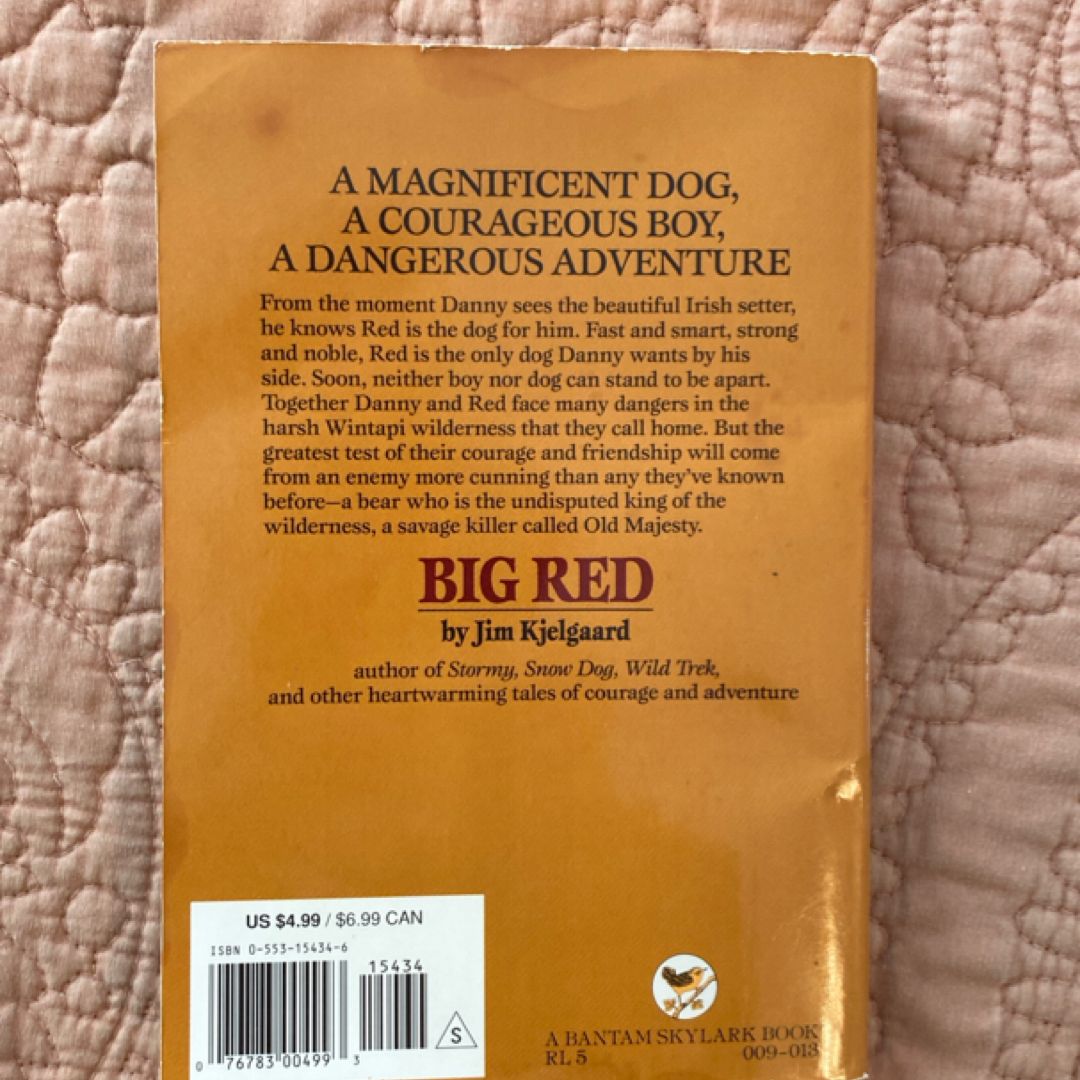 Big Red (75th Anniversary Edition) by Jim Kjelgaard