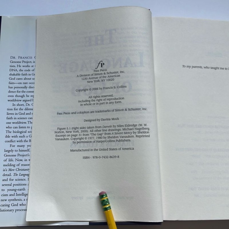 The Language of God by Francis S. Collins, Hardcover | Pangobooks