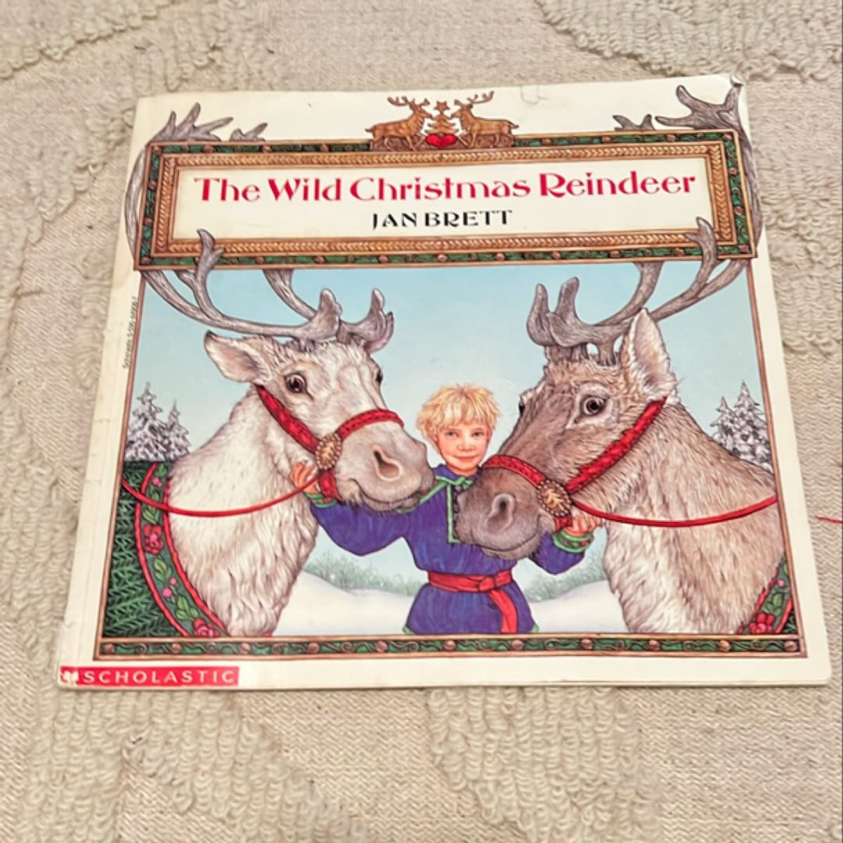The Wild Christmas Reindeer by Jan Brett