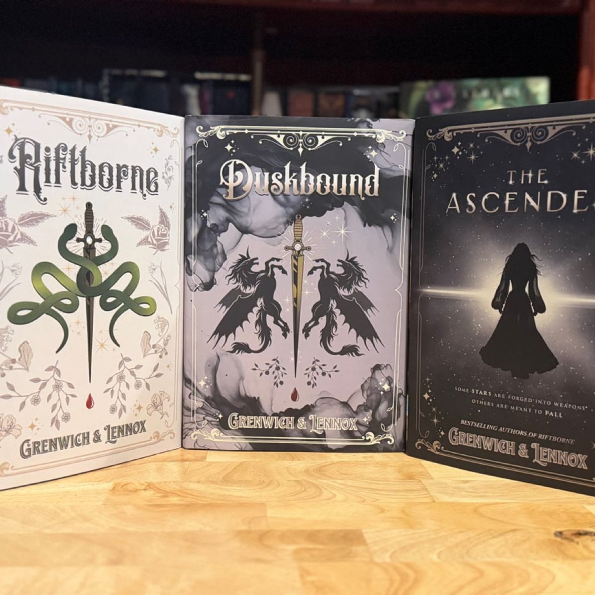 Riftborne, Duskbound, The Ascended Hardcover OOP by Grenwich & Lennox ...