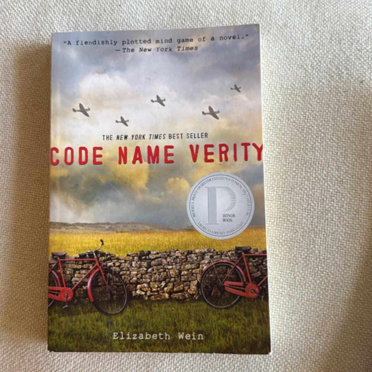 Code Name Verity by Elizabeth E. Wein