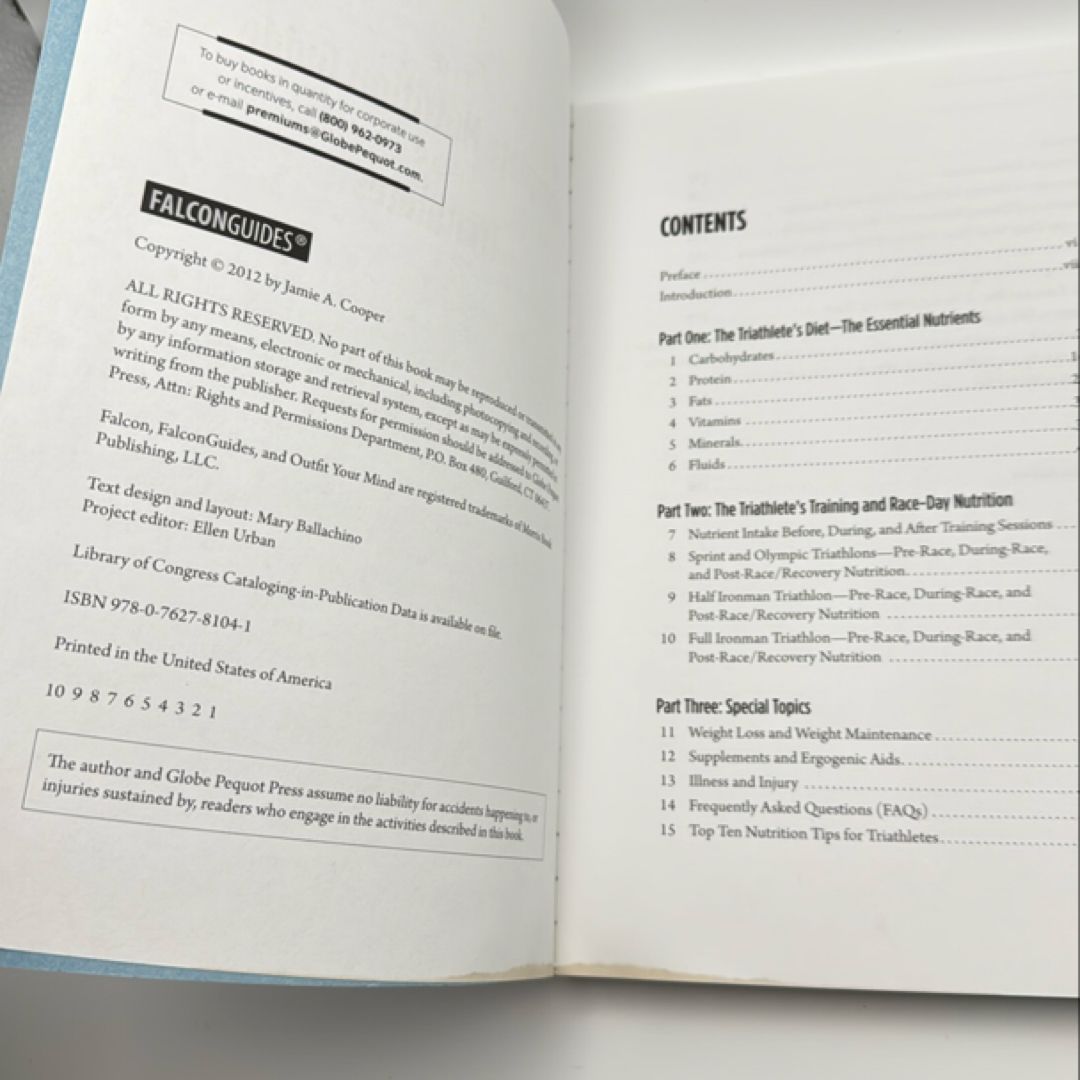 The Complete Nutrition Guide for Triathletes by Jamie A. Cooper