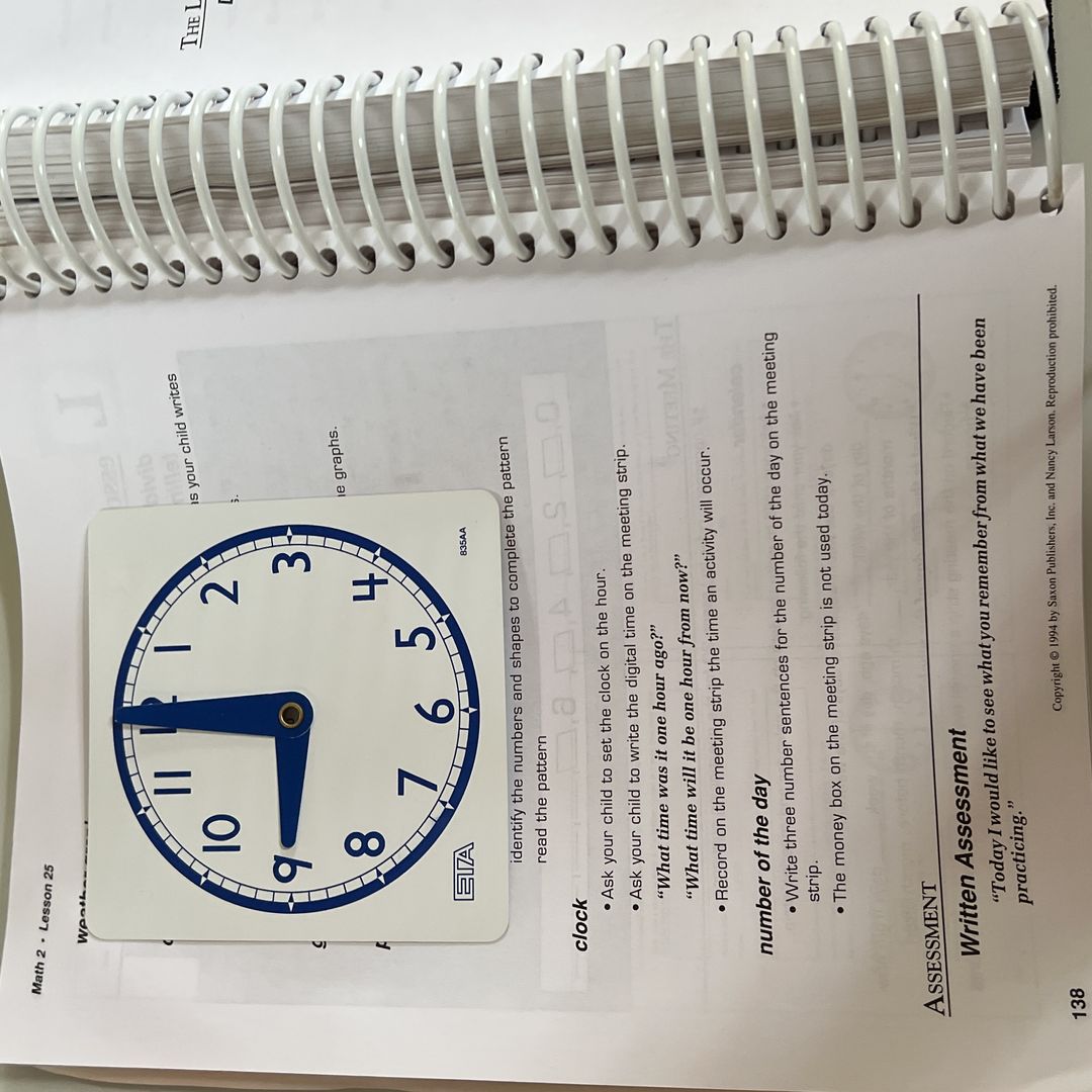 Saxon Math 2 an Incremental Development Home Study by Nancy Larson ...