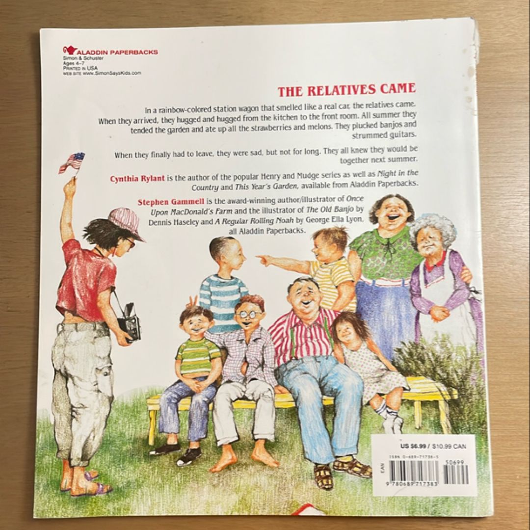 The Relatives Came by Cynthia Rylant