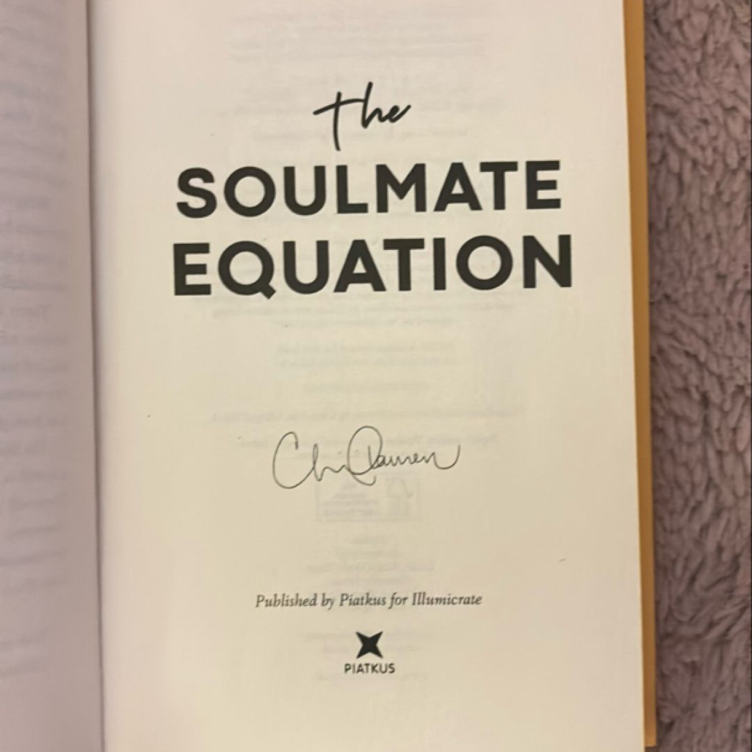 The Soulmate Equation Afterlight exclusive by Christina Lauren ...